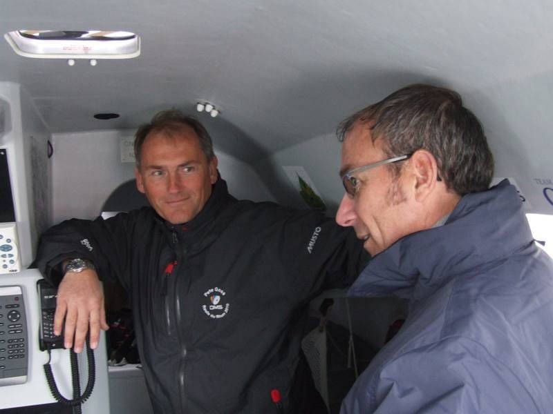 Raphael Dinelli Pays Pete Goss A Visit In St. Malo – Challenge and ...